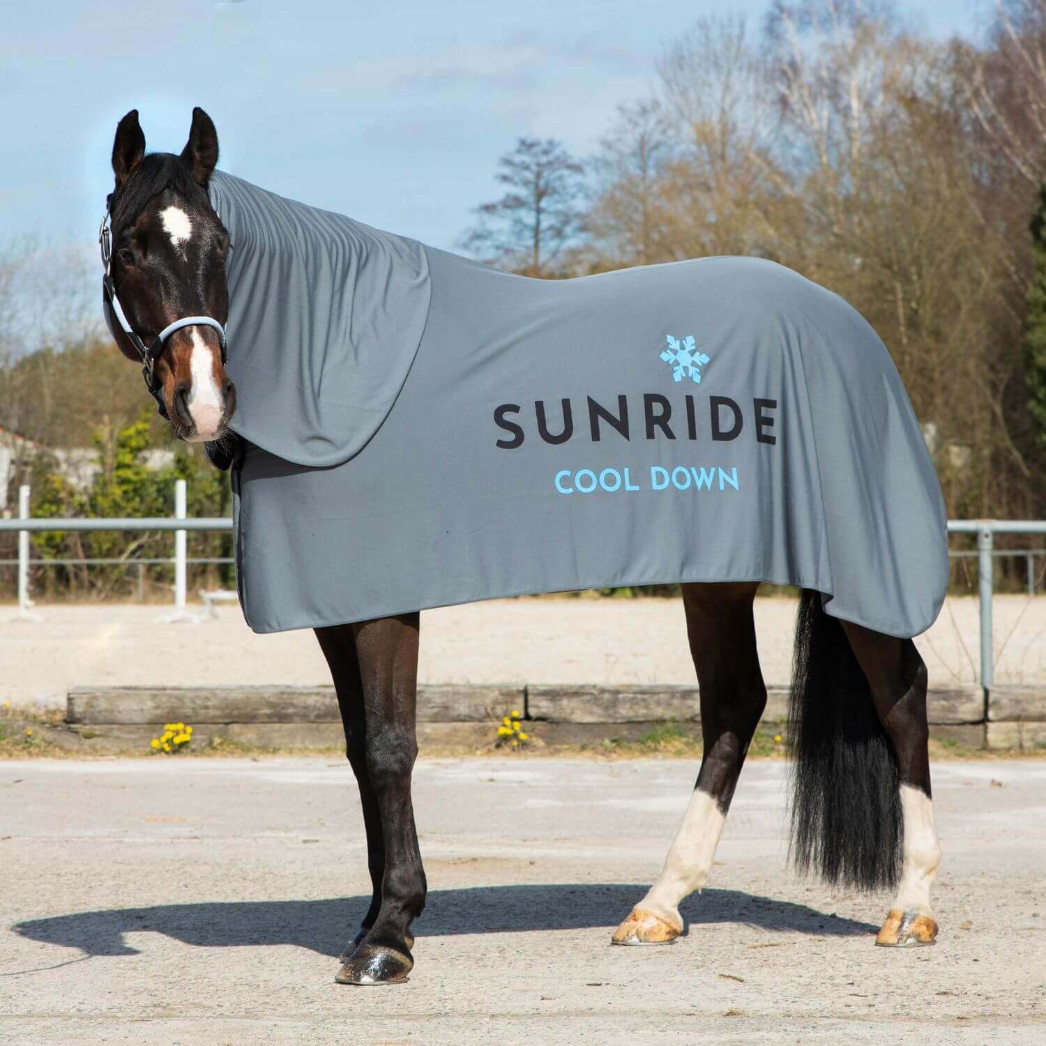 Couverture rafraîchissante Sunride Cool Down avec couvre-cou et tissu ...
